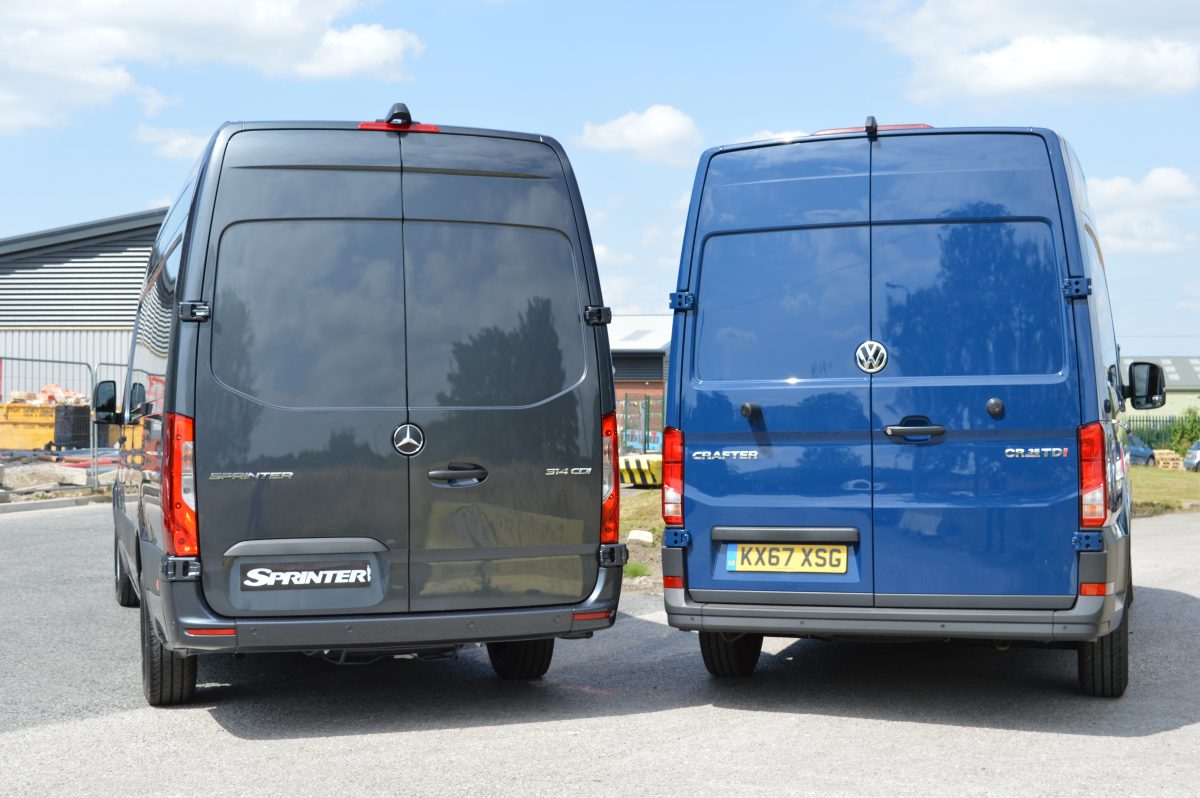 Mercedes-Benz Sprinter v Volkswagen Crafter: Twin Test | Van Guide