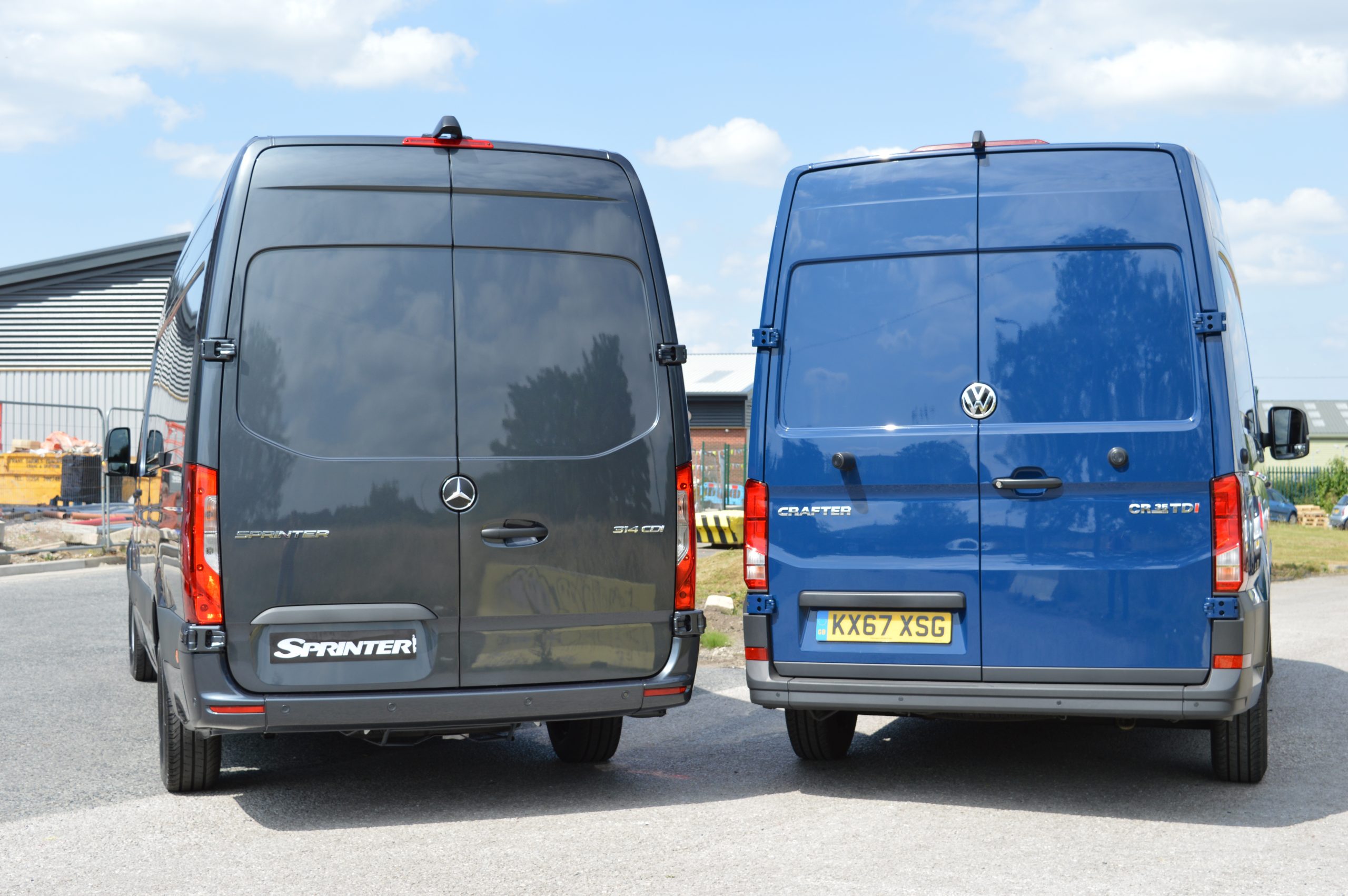 Mercedes-Benz Sprinter v Volkswagen Crafter: Twin Test | Van Guide