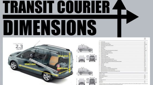 Ford Transit Courier Dimensions | Van Guide